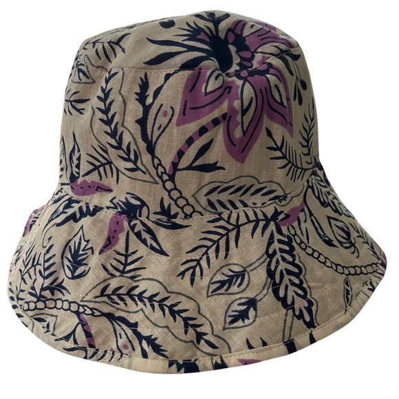 Hat Attack | Accessories | Nwt Hat Attack Bucket Hat Block Print Floral ...